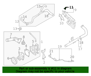 Genuine Coolant Temp Sensor for 2020-2025 Hyundai | Part# 39220-2S000 ...