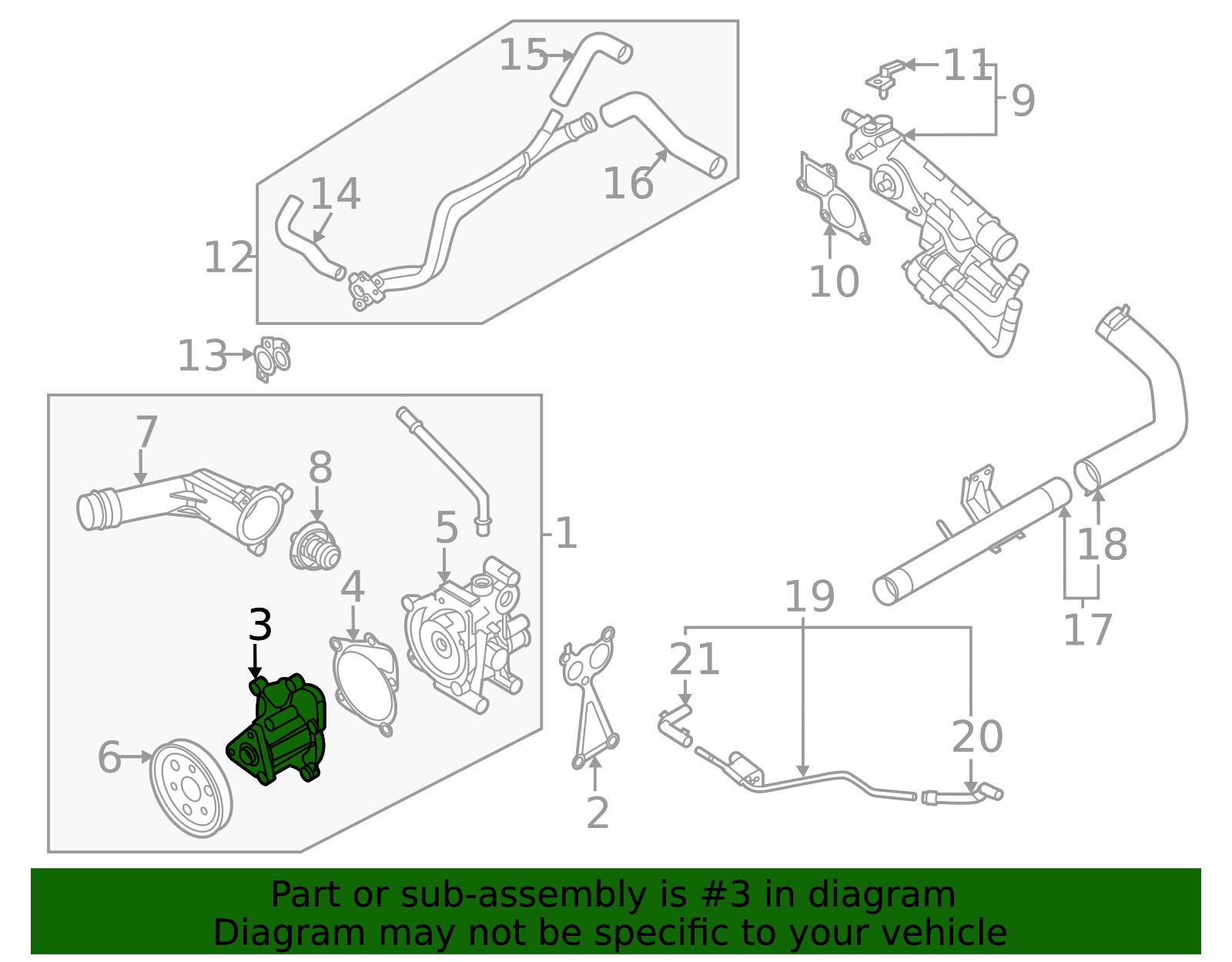 2020-2025 Hyundai Pump 25110-2S000 | OEM Parts Online