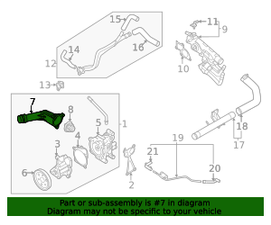 Hyundai - 25631-2T010 - Inlet Pipe - 2021-2025 Genesis | OEM Hyundai ...
