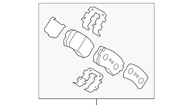 2014-2016 Kia Sportage Brake Pads 58302-2SA10-DS | Retail Performance ...