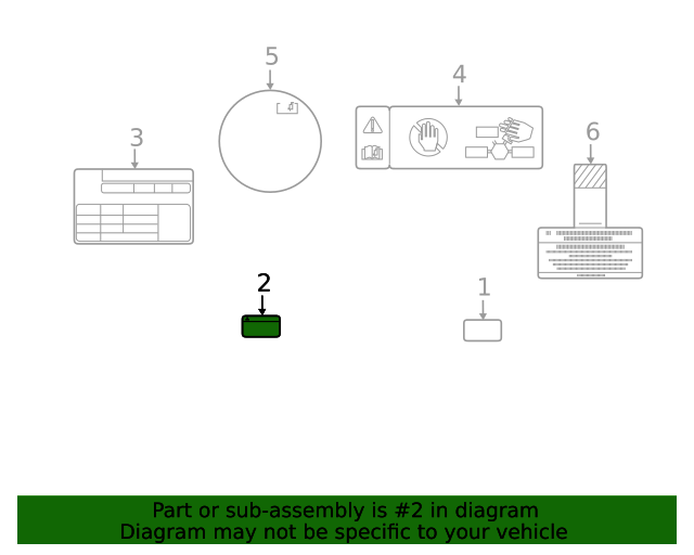 97699-M6200 - A/C System Information Label 2022-2024 Kia Forte | Kia ...