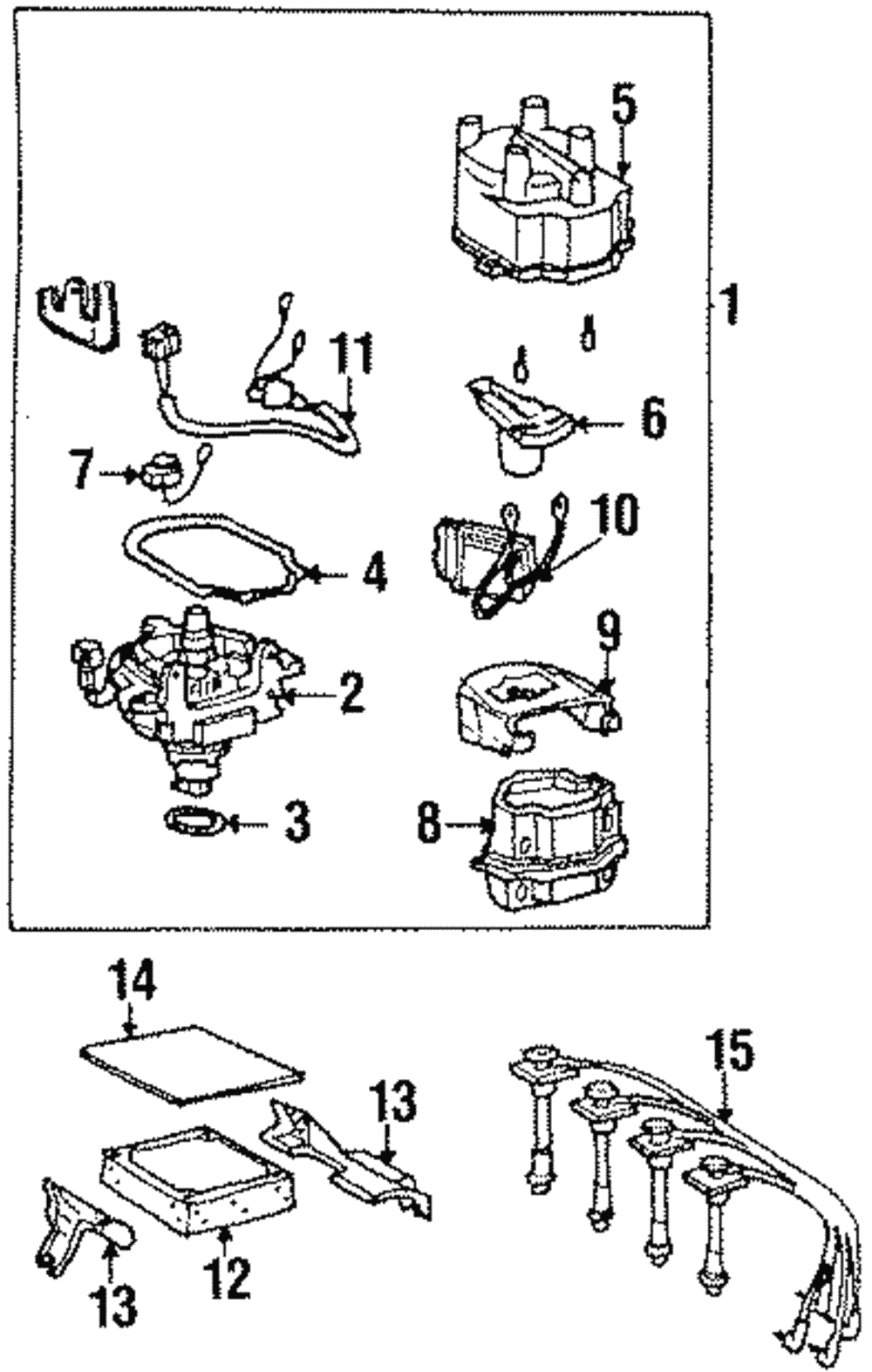 19133-16240 - Condenser - 1994-1997 Toyota Celica | OEMGenuineParts.com