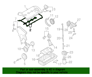 058-198-025-A - OEM NEW 1998-06 VW Volkswagen Beetle Jetta Engine Valve ...