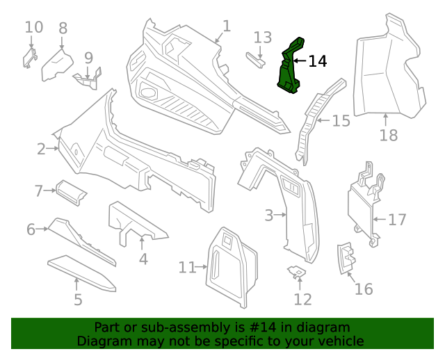 Genuine BMW 51-47-7-941-114 | Front Reinforced | FREE Shipping on Most ...