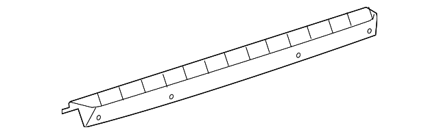 2007-2014 GM Black Pickup Box Tailgate Molding 25808206 GM | Flow ...