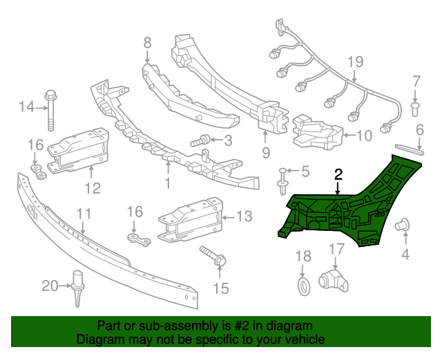 218-885-19-65 - Mount Panel 2012-2014 Mercedes-Benz CLS 550 | Mercedes ...