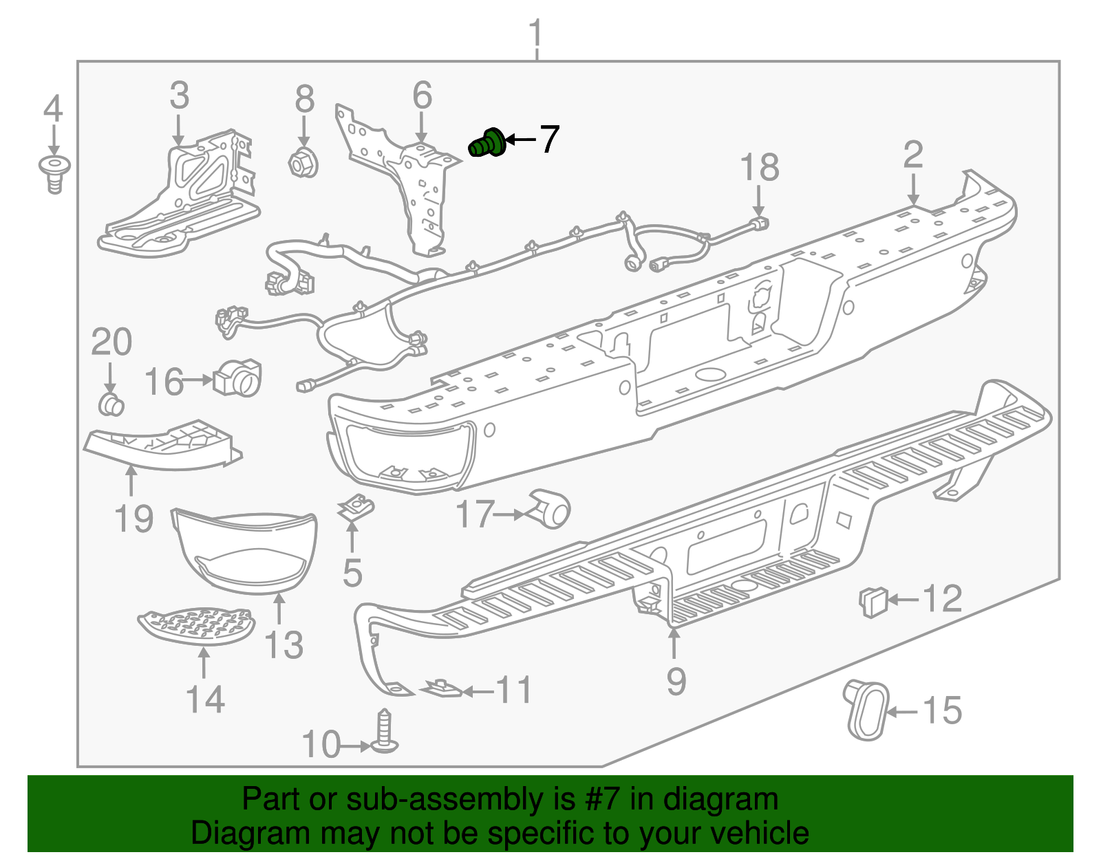 2011-2022 GM M10x1.5x30 Multi-Purpose Bolt 11610438 GM | GMPartsDirect.com