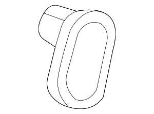 2014-2025 GM Trailer Wiring Receptacle Cap 23173340 GM | GMPartsDirect.com