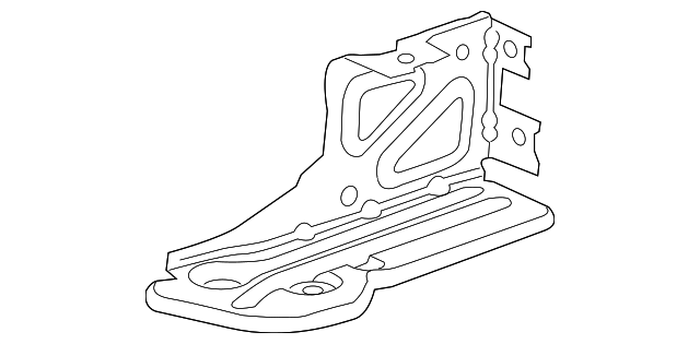 2014-2019 GM Driver Side Rear Bumper Impact Bar Brace 23108148 | OEM ...