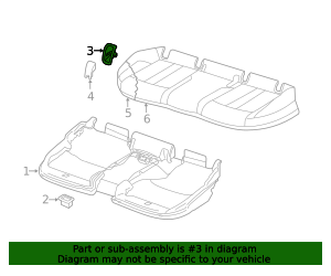 8W0-887-233-A-MG6 - Child Seat Bracket 2017-2024 Audi | Audi OEM Parts