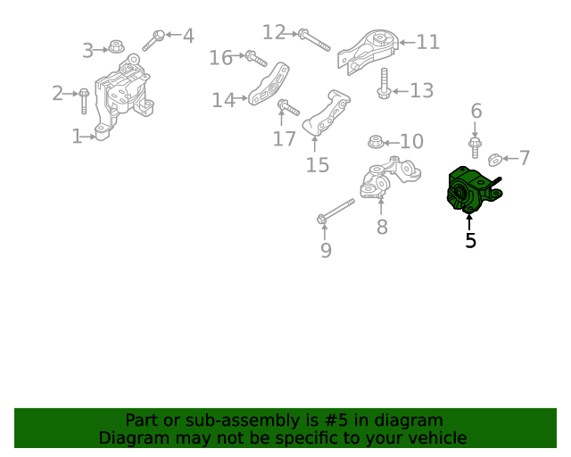 2019 Mazda CX-5 Trans Mount K147-39-070A | TascaParts.com