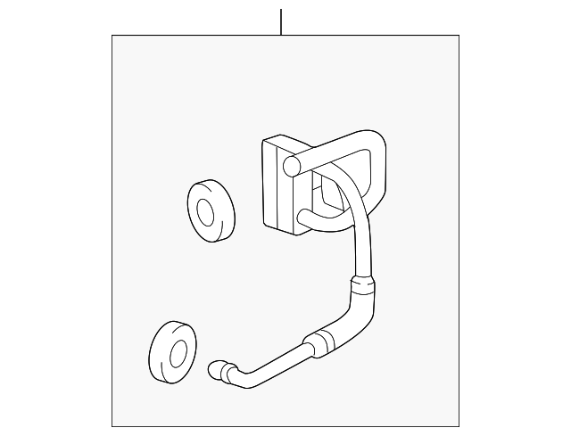 2018-2019 GM Transmission Fluid Cooler Thermal Bypass Valve 84350784 GM ...