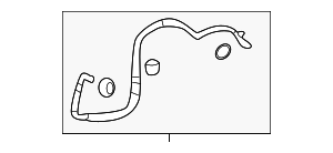 2018-2021 GM Automatic Transmission Fluid Cooler Outlet Line 84335376 ...