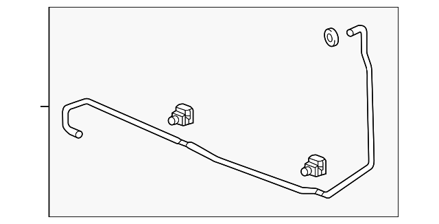 2018-2019 GM Transmission Fluid Cooler Line 84350786 GM | GMPartsDirect.com