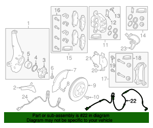 2013-2019 Land Rover Wear Indicator LR045959 | OEM Parts Online