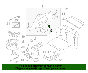 2008-2023 Subaru Cargo Lamp 84671FG000 | OEM Parts Online