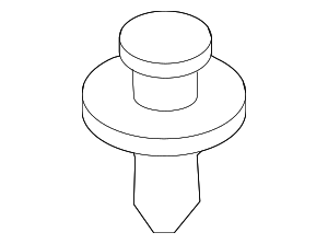 2013-2020 GM Engine Compartment Sight Shield Retainer 11611678 GM ...