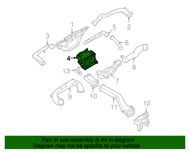 7L2Z-18471-AA - Air Chamber Assembly 2006-2010 Ford | AutoNation Parts