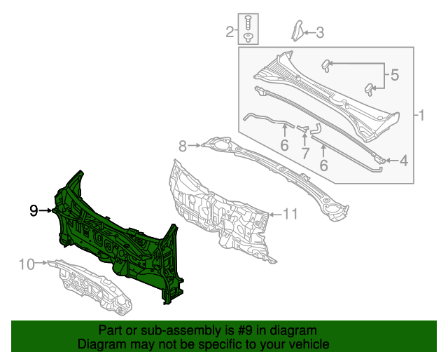 2018-2020 Hyundai Elantra GT Dash Panel 64300-G3050 | Hyundai Wholesale ...
