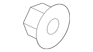 Genuine Tail Lamp Assembly Nut for 2006-2024 Hyundai | Part# 87313 ...