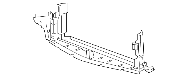 2019-2022 Chevrolet Malibu Radiator Support Baffle 84075629 GM ...