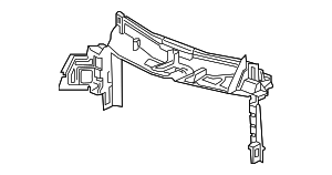 2016-2018 Chevrolet Malibu Radiator Air Upper Deflector 84089227 GM ...