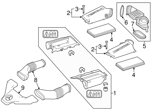 Genuine OEM Intake Pipe Clamp | 001-995-10-10 | Fits Select 2012-2015 ...