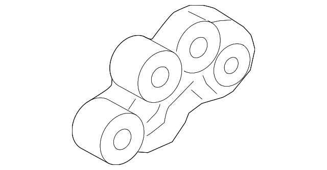 K147-39-010 - Engine Torque Strut Bracket - 2018-2021 Mazda | mazdaswag.com