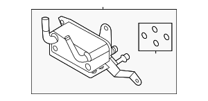 MB3Z-7A095-B - Automatic Transmission Oil Cooler - 2021-2024 Ford ...