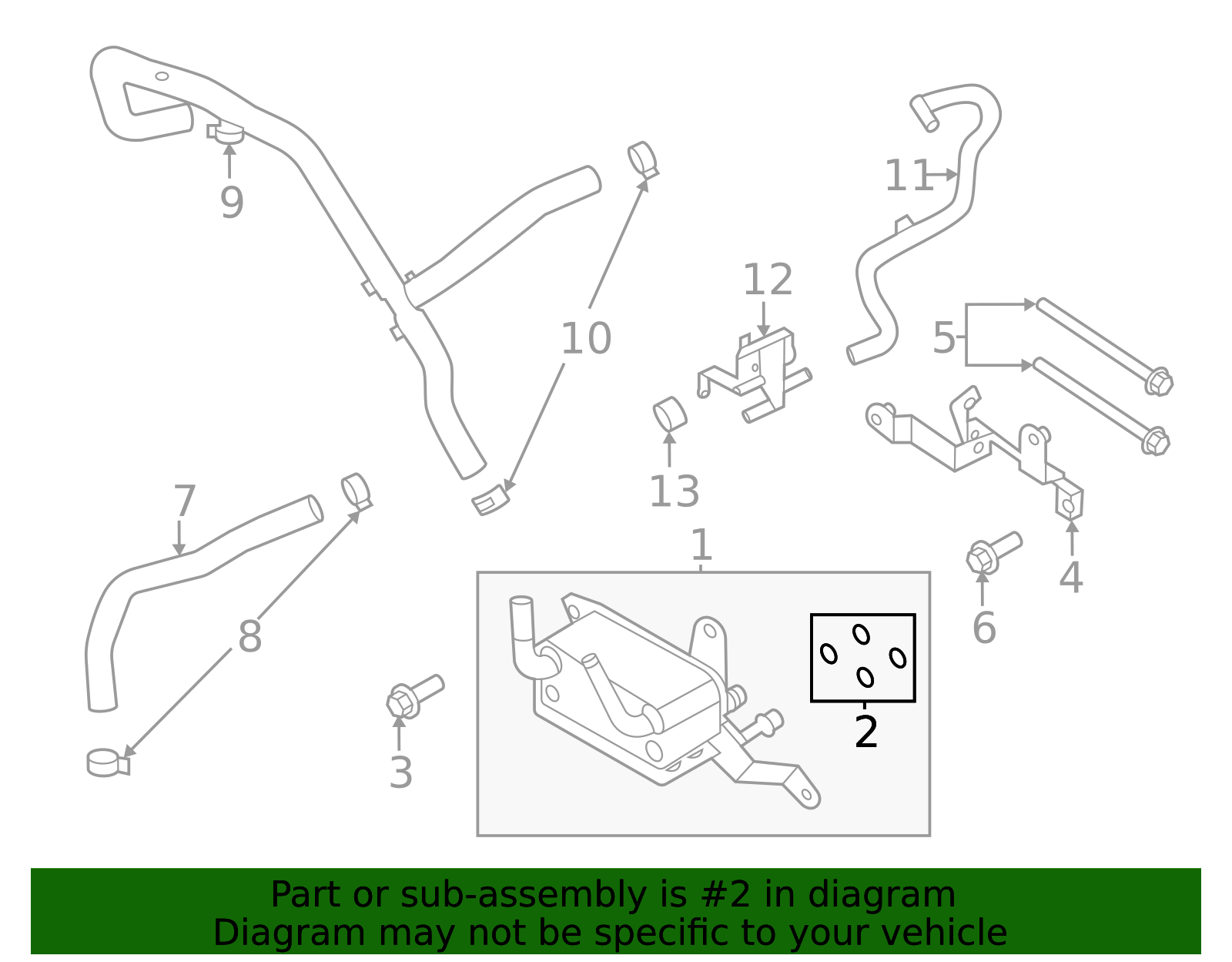 2019-2024 Ford Trans Cooler O-Ring JB3Z-7J227-A | OEM Parts Online