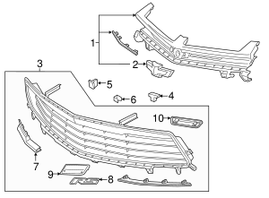 2016-2024 Chevrolet Camaro Exterior Trim Emblems (Replaces Part Number ...