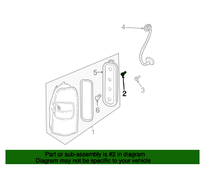 1997-2000 GM Multi-Purpose Nut 11609842 GM | GMPartsDirect.com