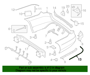 212-885-09-21 - Chrome Strip 2011-2013 Mercedes-Benz | Mercedes-Benz ...