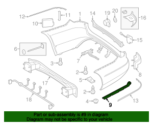 212-880-03-30 - Protect Strip 2011-2013 Mercedes-Benz | Mercedes-Benz ...