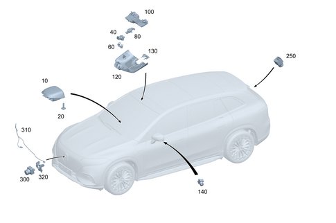 Camera for 2024 Mercedes-Benz EQS 580 SUV | Mercedes-Benz USA Parts