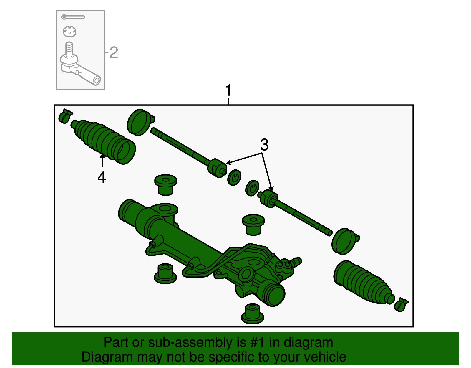 Toyota Parts Rack and Pinion 44250-04030 | Toyota Parts|Toyota Online ...
