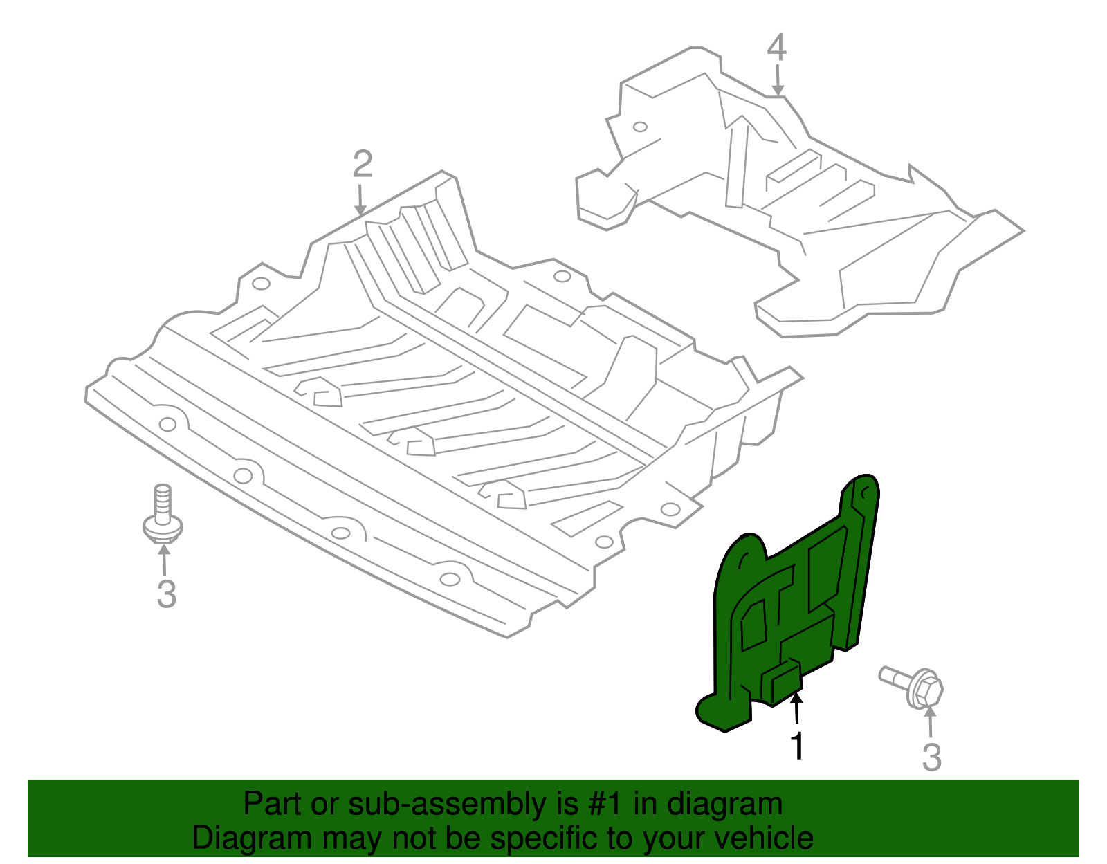 2003-2007 Infiniti G35 Front Shield 75894-AL500 | Infiniti of Orland Park