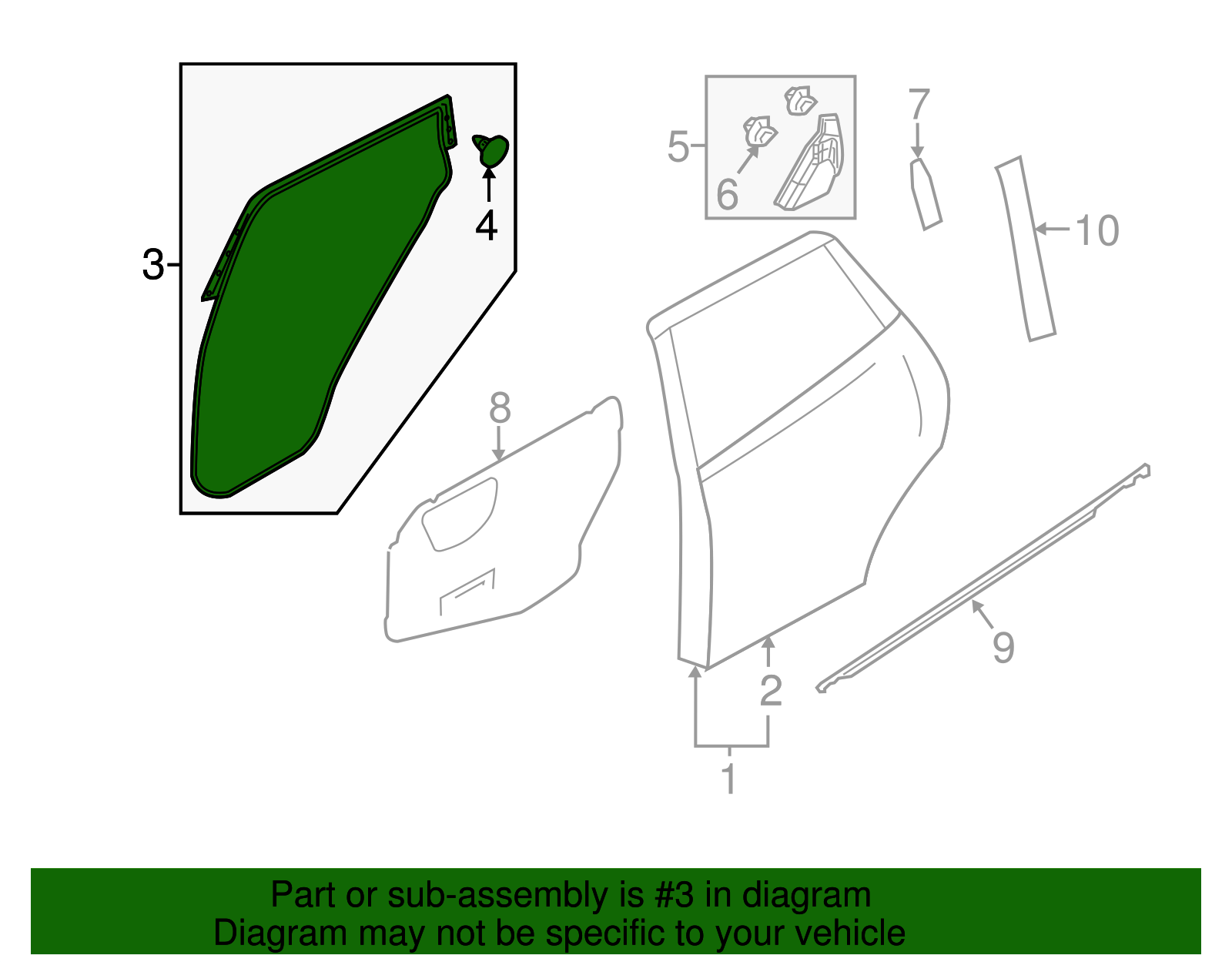 2011-2017 Nissan Juke Door Weather-Strip 82831-1KA0A | Kline Nissan