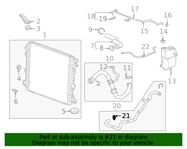 2010-2025 GM Multi-Purpose Clamp 11570871 GM | GMPartsDirect.com