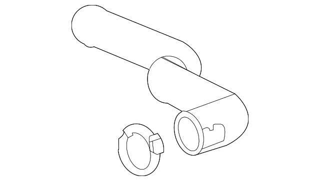 2020-2024 GM Radiator Inlet Hose 85122989 GM | GMPartsDirect.com