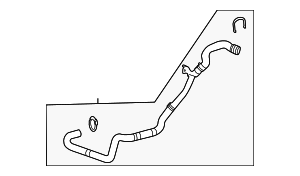 2020-2023 GM Radiator Outlet Hose 85119169 | QuirkParts