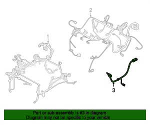 2011-2017 Dodge Sensor Harness 5148105AH | TascaParts.com