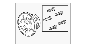 2016-2025 GM Hub Assembly 13543412 | Capital Chevy Parts