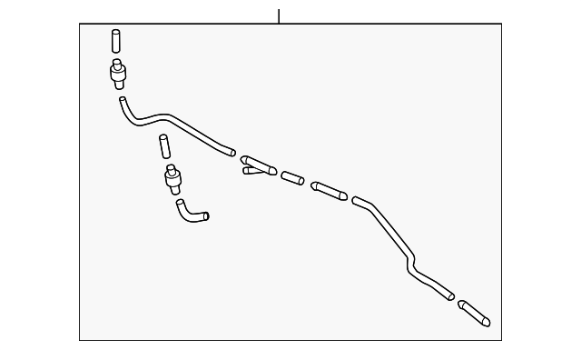 2014-2018 Subaru Forester Hose & Tube Assembly 86655SG001 | Subaru ...