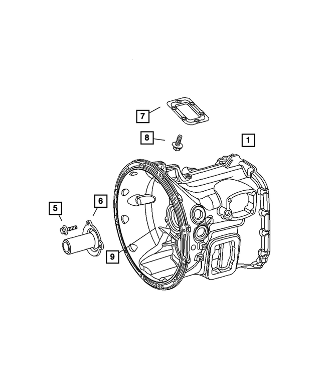 2005-2018 Mopar Shaft Retainer 5159176AA | Mopar eStore