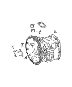 2005-2018 Mopar Shaft Retainer 5159176AA | Mopar eStore