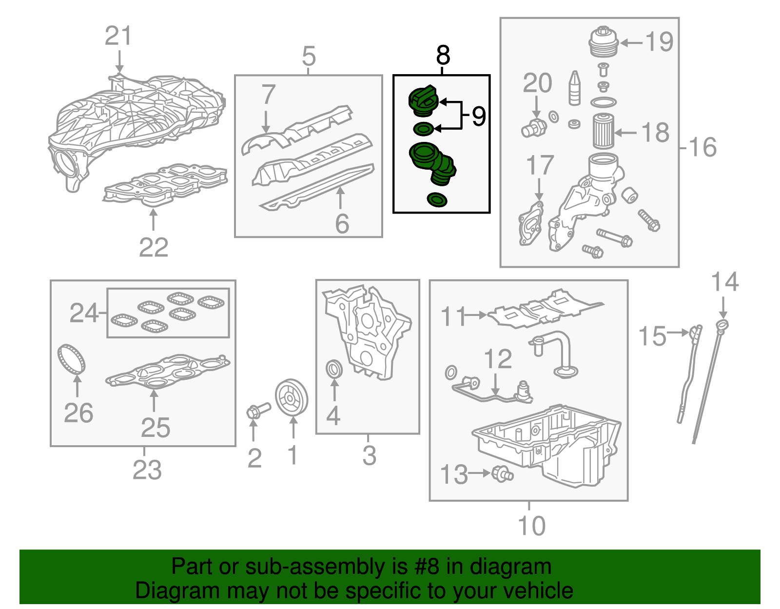 2008-2016 GM Engine Oil Filler Tube 12650616 | OEM Parts Online