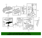 (Replaces 12673301) Lower Intake Manifold Gasket 12735535 GM ...