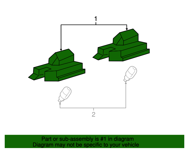 2014-2021 Dodge Durango Lens 68370520AA | TascaParts.com