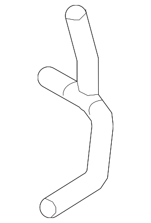 2007-2010 Volkswagen Touareg Connector Hose 7L0-121-156-A | QuirkParts